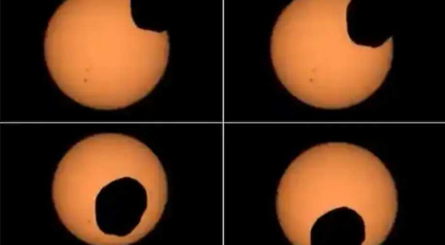 Watch: NASA's Perseverance rover witnesses solar eclipse on Mars ...