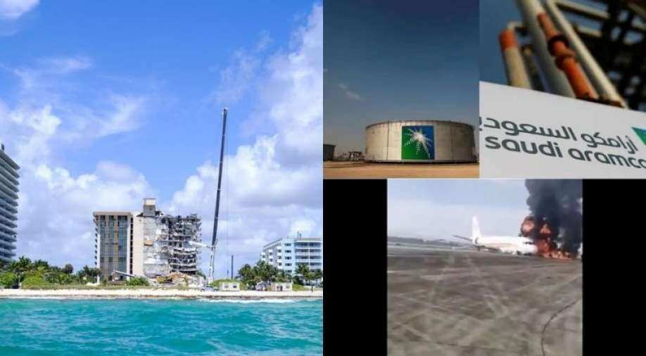 Morning news brief: Saudi Aramco reaches top, US condo collapse ...