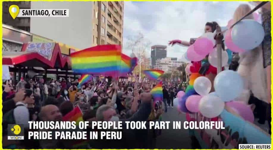 Thousands participate in Pride parade in Peru & Chile - Edge News