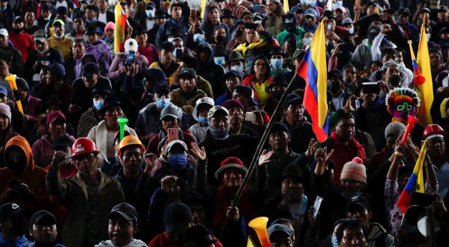 In pics: Ecuador government, Indigenous leaders sign deal to end ...