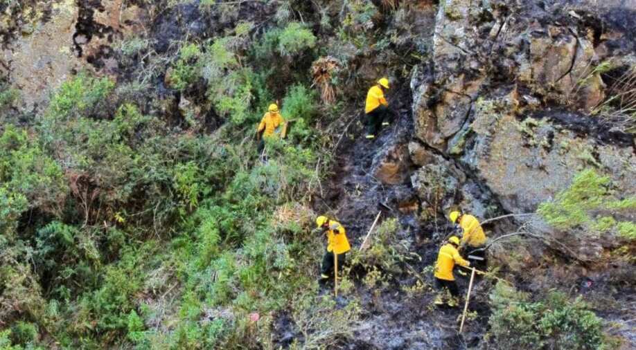 In pics: Peru's Machu Picchu threatened by wildfire - World News