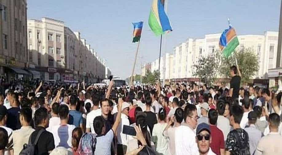 Protests in Uzbekistan's Karakalpakstan province - World News