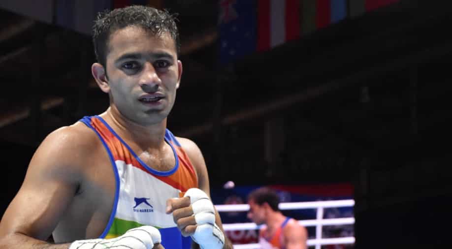 Indian boxer Amit Panghal makes winning start, cruises to quarters at ...