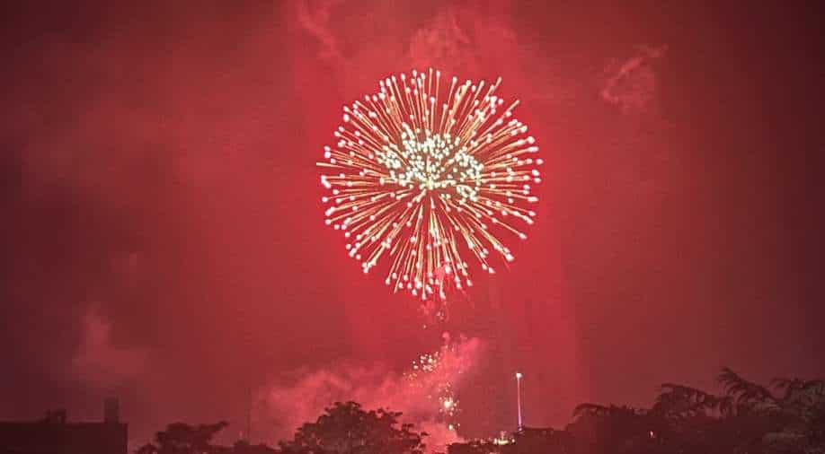 Watch: Fireworks in Kabul to celebrate first anniversary of US ...