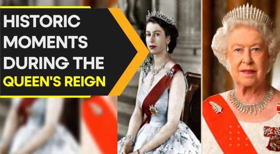15 historic moments that happened during Queen Elizabeth II's reign ...