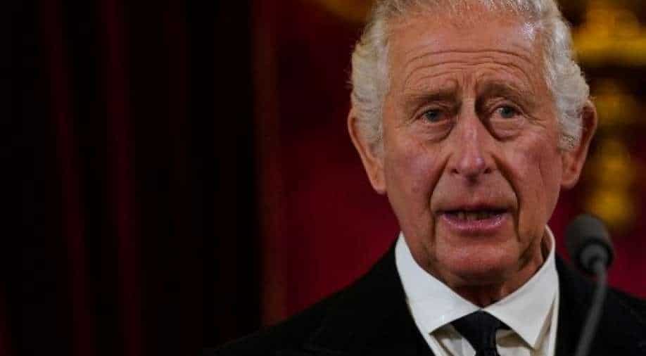 King Charles III wears royal cypher during coronation. See photos ...