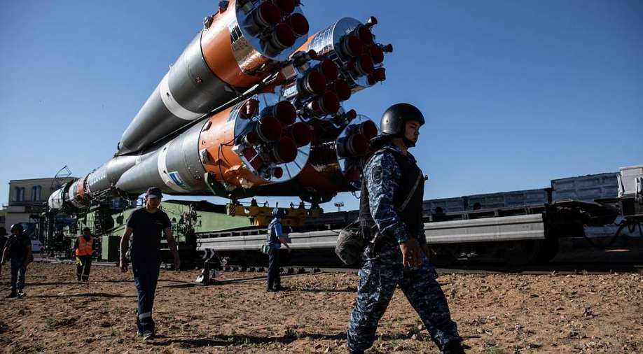 Russia completes Soyuz MS-22 spacecraft installation at launchpad ...