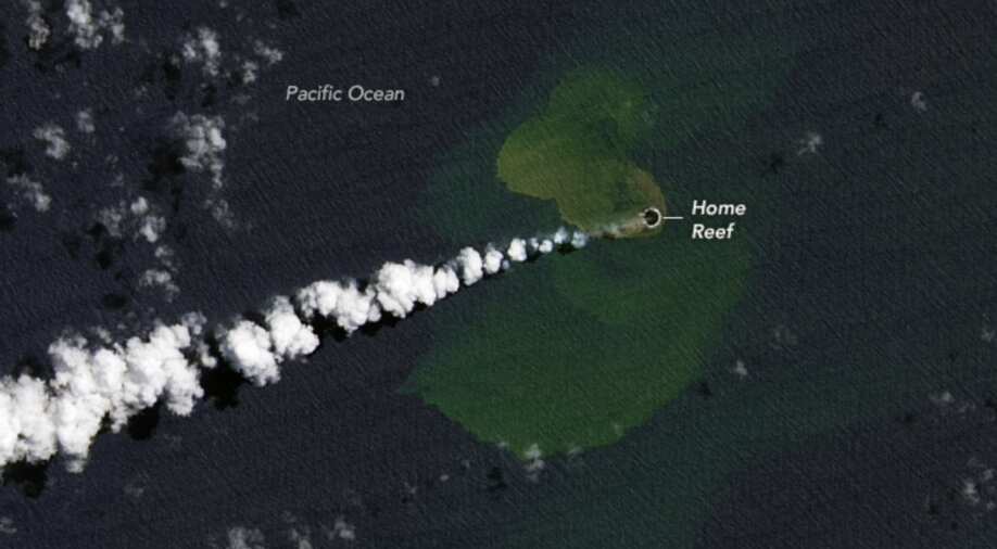 Watch: New island formed in Pacific ocean as Home reef erupts eight ...