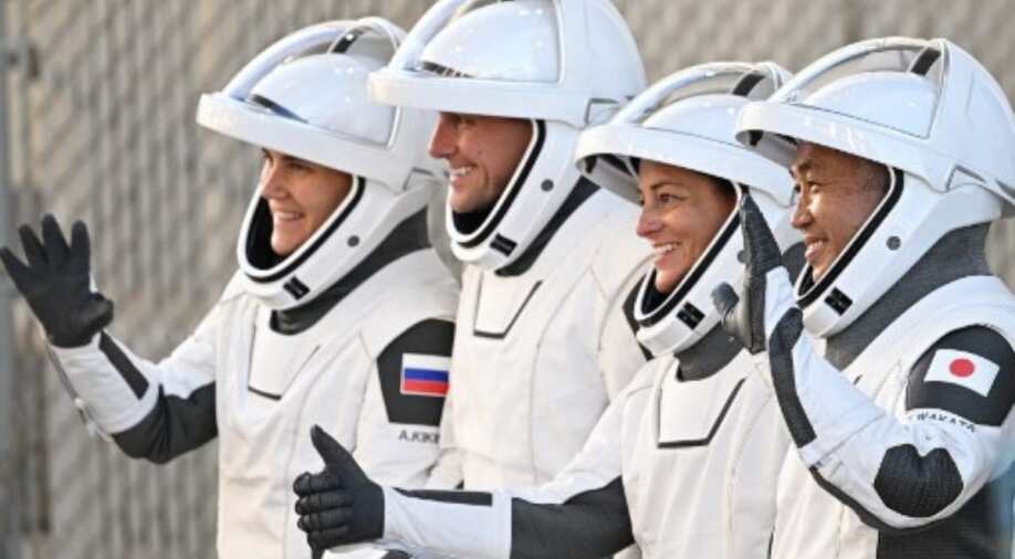 Amid US-Russia unease over Ukraine war, SpaceX spaceship takes Russian ...