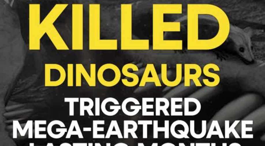 Asteroid that killed dinosaurs triggered mega-earthquake that lasted for months - Edge News