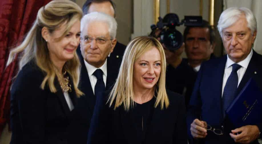 Giorgia Meloni sworn in as Italy's first woman PM, to lead 1st right ...