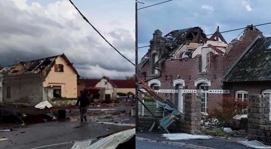 WATCH: French village pounded by a freak mini-tornado - Trending News