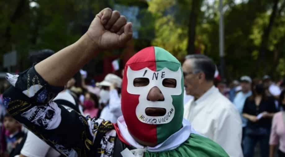 In Pics | Mexico protests: Tens of thousands of people protest - World News