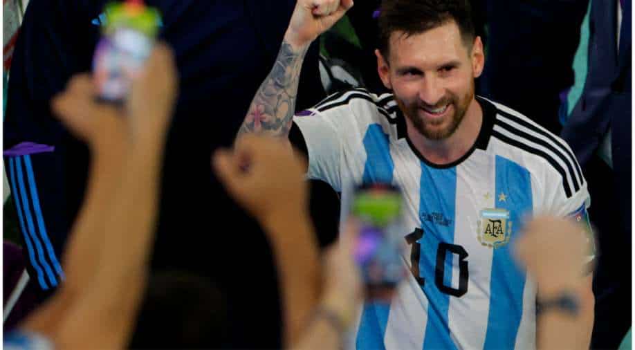 WATCH: Lionel Messi dances shirtless after inspiring Argentina to 2-0 ...
