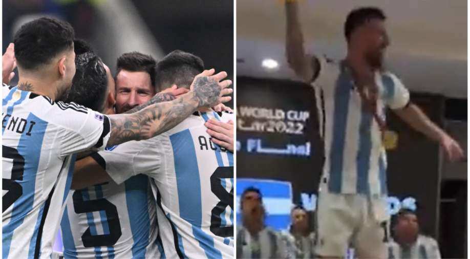 Unmissable Argentina Captain Lionel Messis Table Dance With Fifa