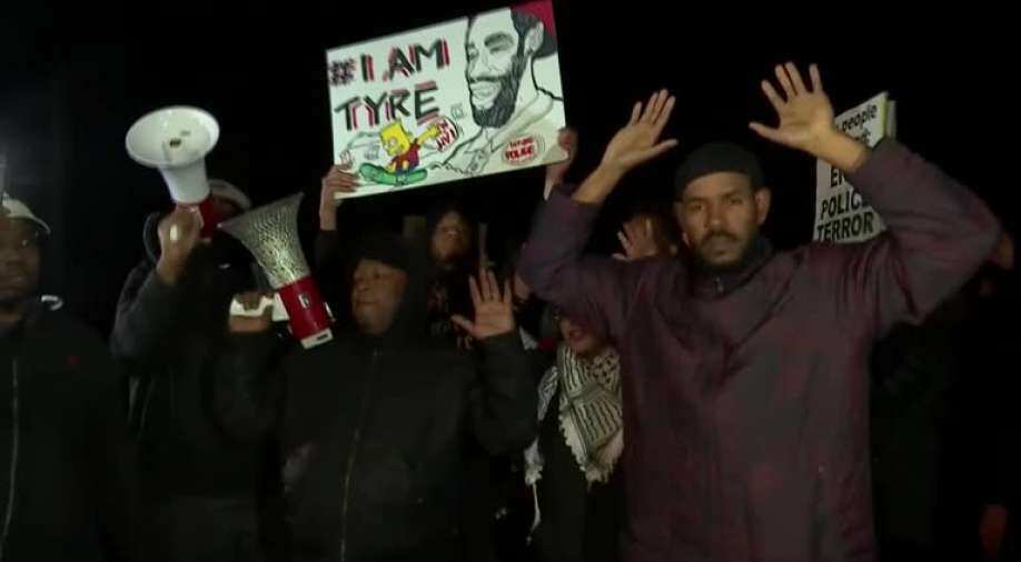 In Pics: Protests across US after Memphis released video of officers ...