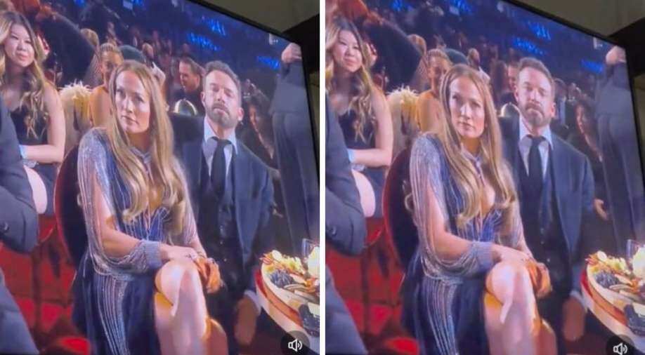 Watch Jennifer Lopez Ben Afflecks Heated Discussion At Grammys