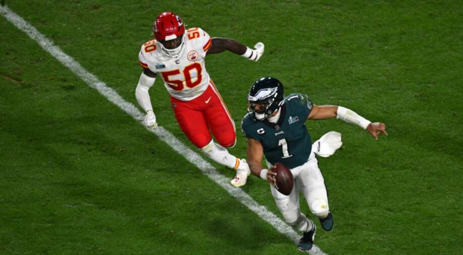 In pictures: Super Bowl LVII between Philadelphia Eagles and Kansas ...