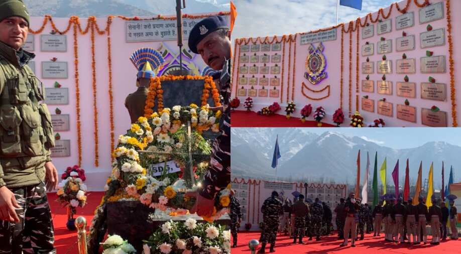 On Pulwama attack anniversary, CRPF displays latest arms and ...