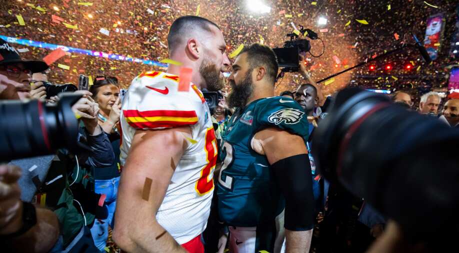 NFL: Eagles' Jason Kelce offers career update as both brothers try to soak in Super Bowl LVII ...