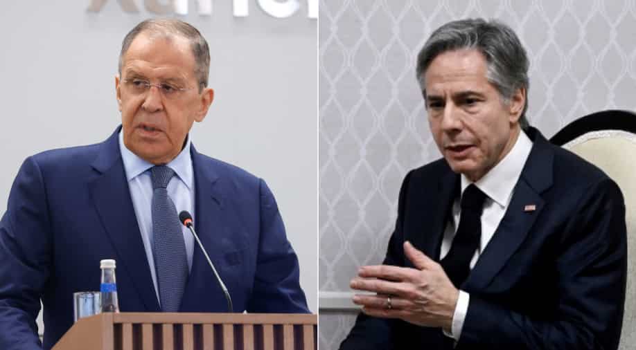 Blinken and Lavrov hold 'brief' meeting, first in-person since start of Ukraine war - World News