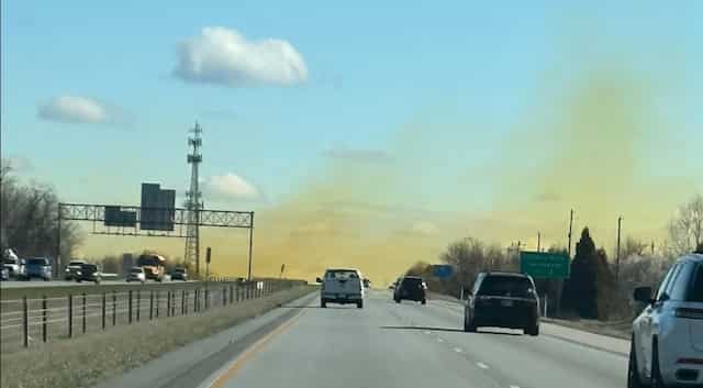 Indiana: Yellow chemical plume disperses in New Albany, investigation ...