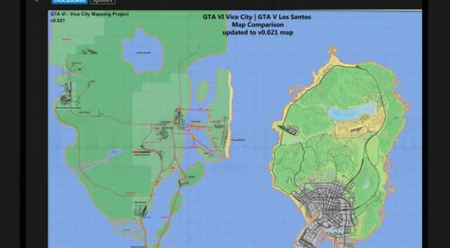 GTA 6 leaked screenshot: Images of expanded map and large lake go viral ...
