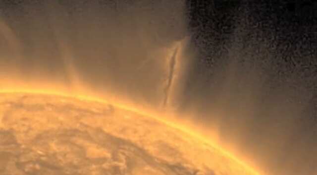 A massive 'tornado' on the sun, the height of 14 Earths, caught on ...