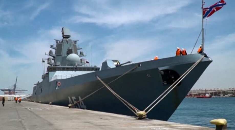 Russian missile frigate makes rare port call in Saudi Arabia after a ...
