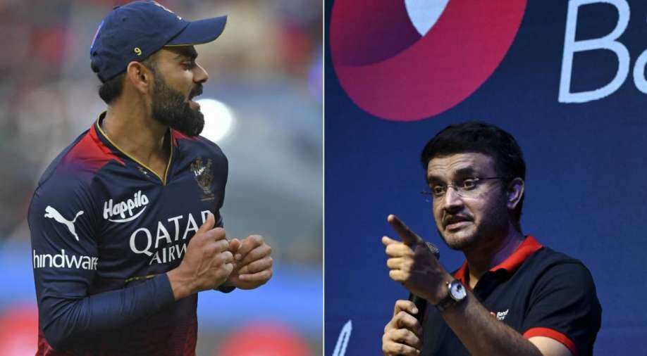 IPL 2023: Tension rises in the middle as Virat Kohli refuses to shake hands with Sourav Ganguly ...