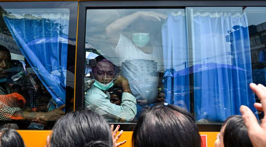 IN PICS | Myanmar junta releases over 3,000 prisoners in Buddhist New ...