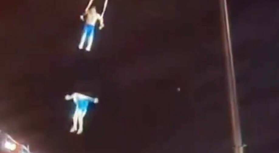 Chinese female acrobat falls to death during performance with her ...