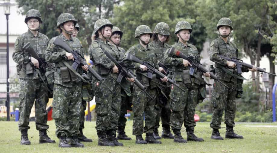 First women reservists training held in Taiwan - World News