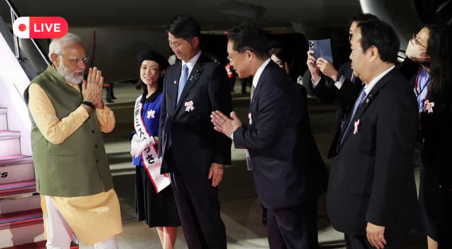 G7 summit LIVE 2023: Indian PM Narendra Modi arrives in Hiroshima ...
