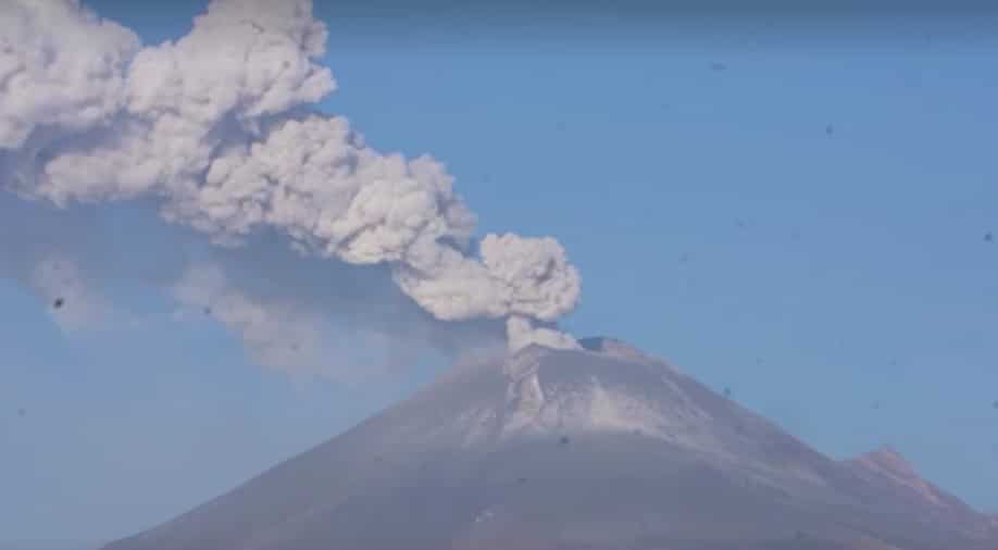 Mexico: 'El Popo' volcano spews plumes of smoke high into sky - World News