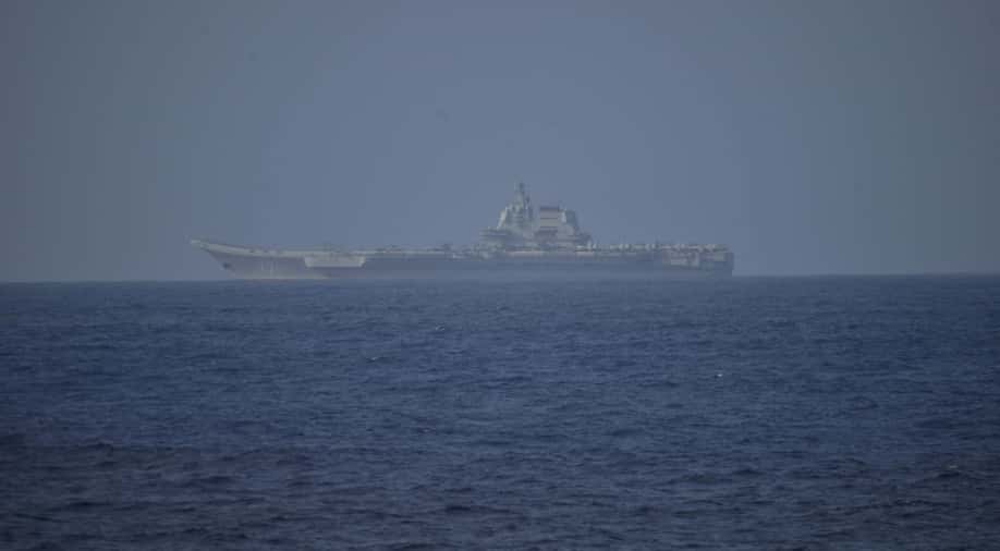 Chinese aircraft carrier Shandong, two other ships sail through Taiwan ...