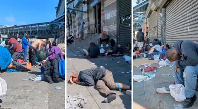 Inside Philadelphia’s hellhole: Shocking footage shows devastating ...