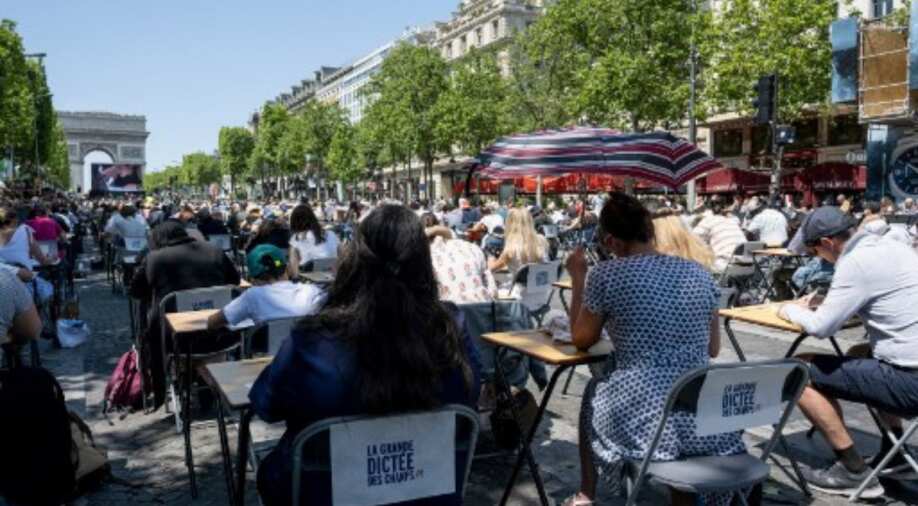 In Pics | Paris hosts 'World's Biggest Dictation' - World News