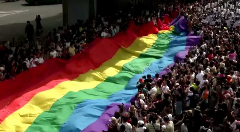 In Pics | Thai PM frontrunner joins Pride Parade, promises same-sex ...