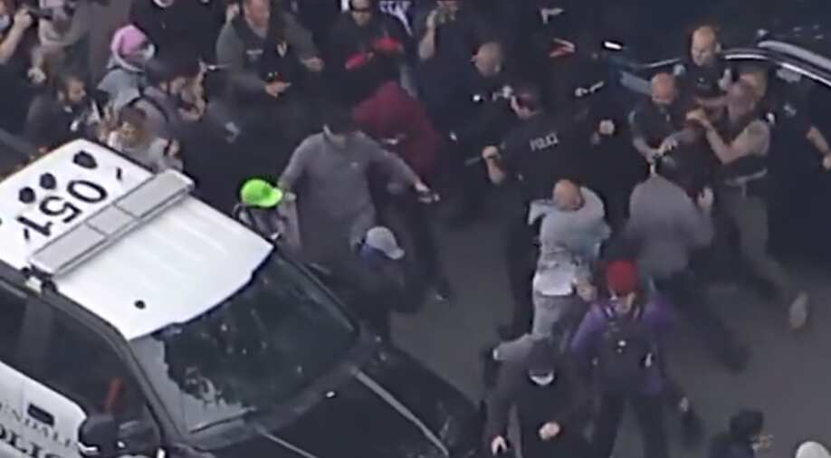 WATCH | Anti-gay protests in Los Angeles after school votes to ...