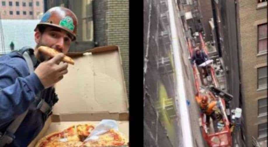 Watch: This NYC guy had a pizza, 'tossed and flown' - Trending News