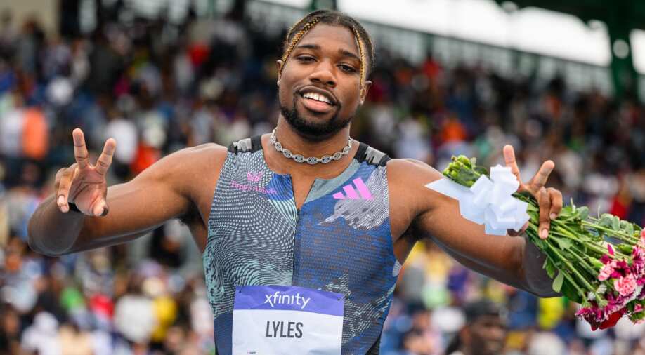 American sprinter Noah Lyles equals Usain Bolt's career record in 200m ...