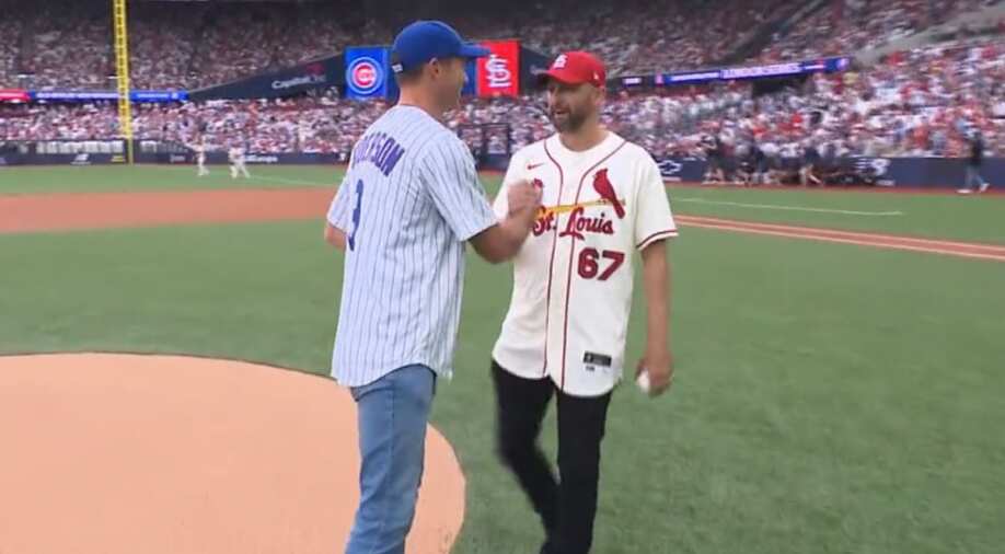 Ashes 2023: James Anderson, Nathan Lyon throw ceremonial pitches during ...