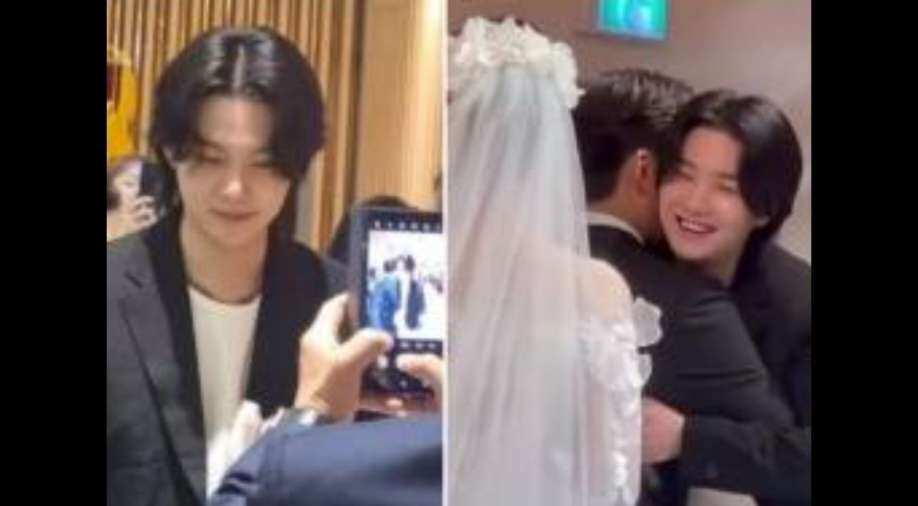 BTS' Suga steals limelight as he attends brother's wedding and gives a ...