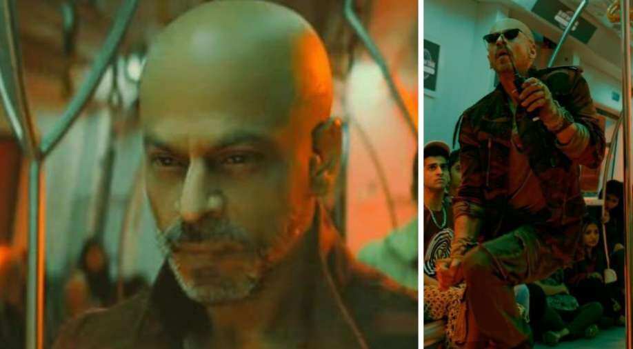 Shah Rukh Khan's first-ever bald look in Jawan prevue leads to meme ...