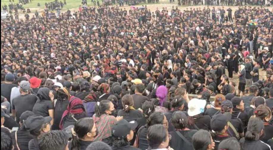 India: Massive protests erupt in Manipur after disturbing video goes ...