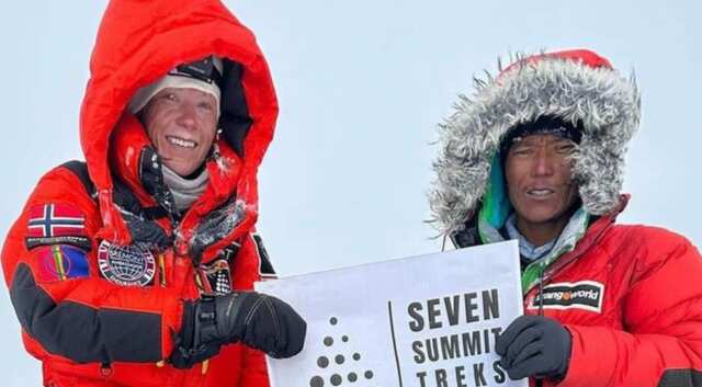 Norwegian woman set record, along with Nepali guide for fastest summit ...