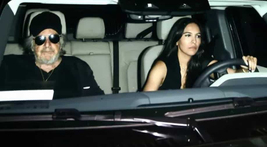 Al Pacino and girlfriend Noor Aflallah step out for a date night. See ...