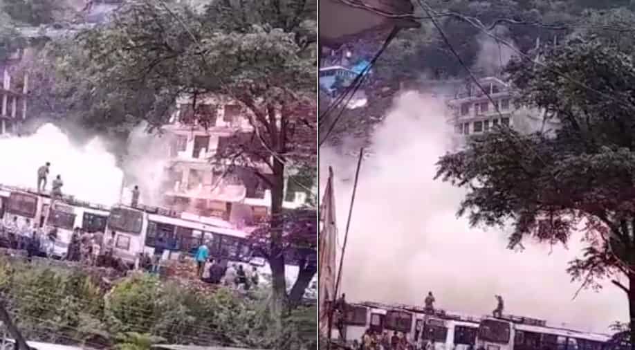 Himachal Pradesh: Several feared trapped as houses collapse due to landslides in Kullu - India ...