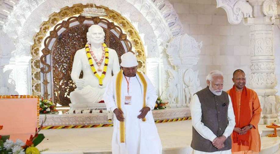 PM Modi inaugurates world’s largest meditation centre ‘Swarved ...